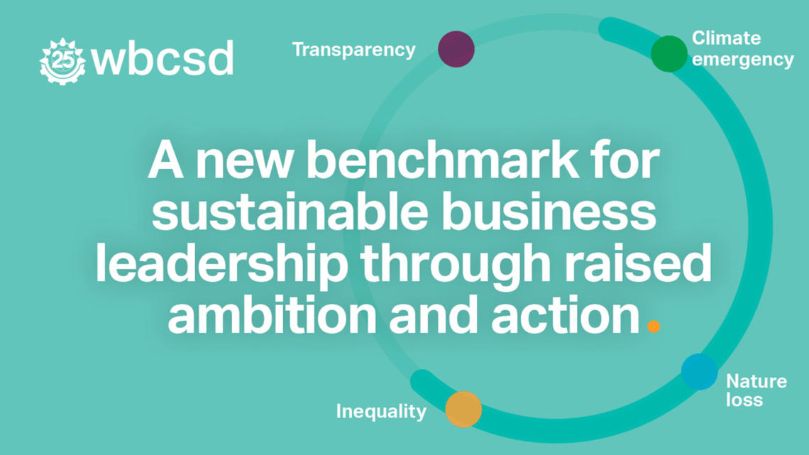 WBCSD raises the bar for sustainable business leadership - Duurzaam ...
