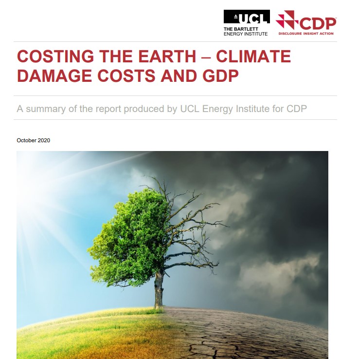 CDP and UCL report climate change costs to reach US$31 trillion a year ...