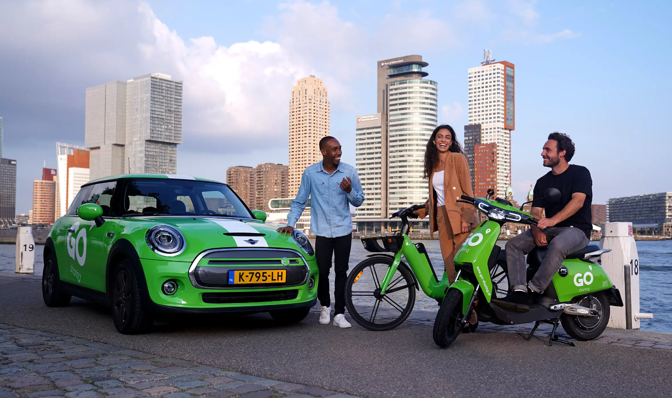 Meest complete mobiliteitsapp van Nederland ‘Gaiyo’ voegt GO Sharing ...