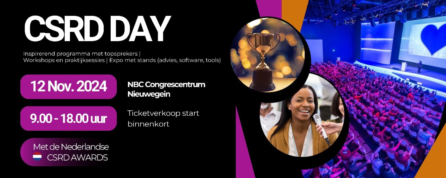 Lancering Nederlandse CSRD Awards en CSRD DAY - Duurzaam Ondernemen
