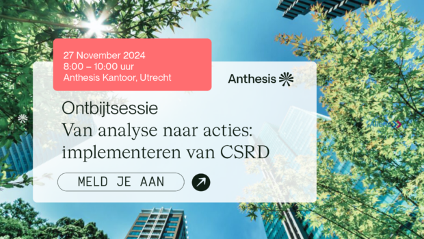 Ontbijtsessie | Van analyse naar acties: implementeren van CSRD - Duurzaam Ondernemen