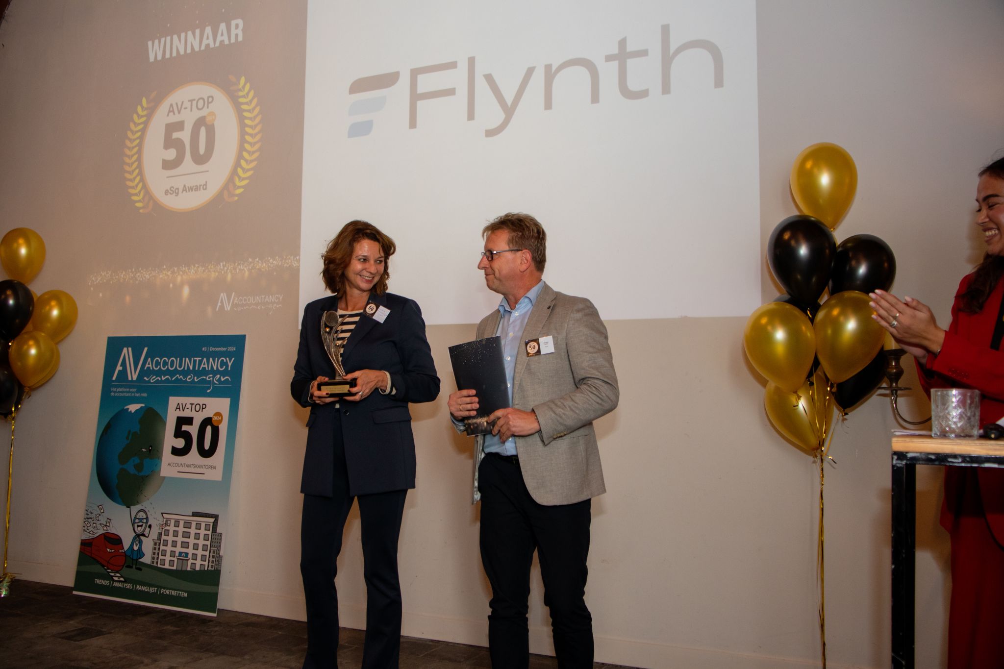 Flynth wint AV-top 50 award in categorie Duurzaamheid / ESG - Duurzaam ...